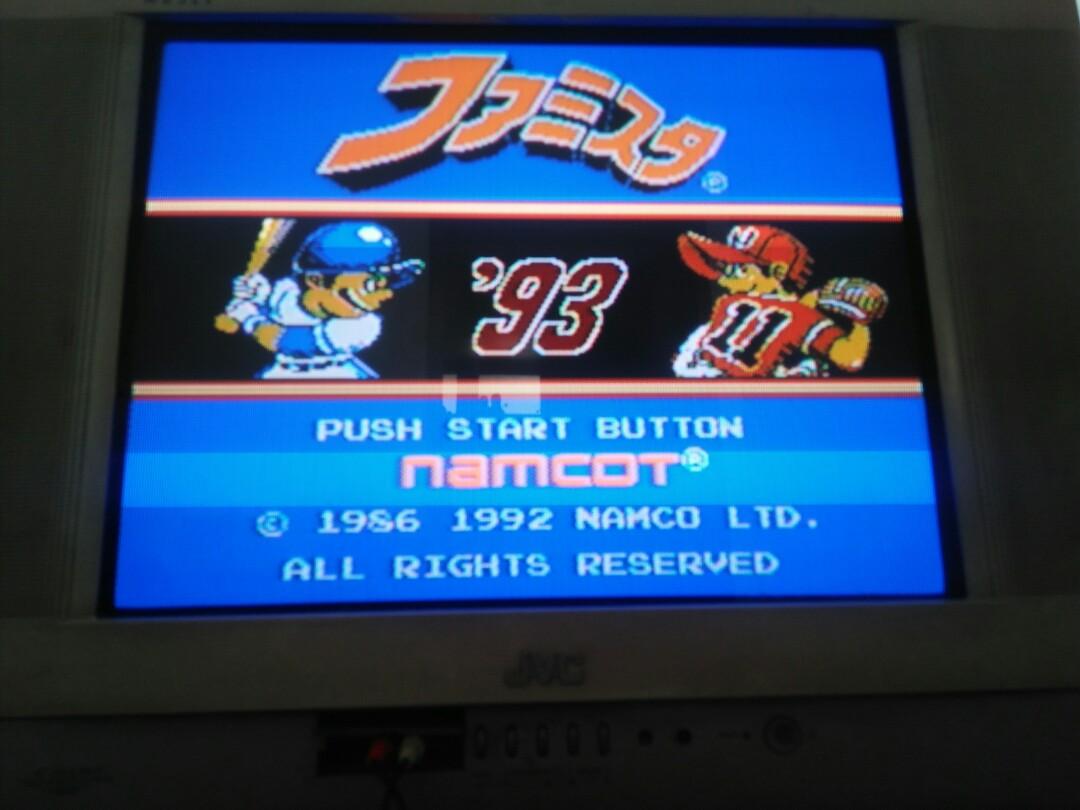 Family computer original Av moded famiclone box, Video Gaming, Video ...