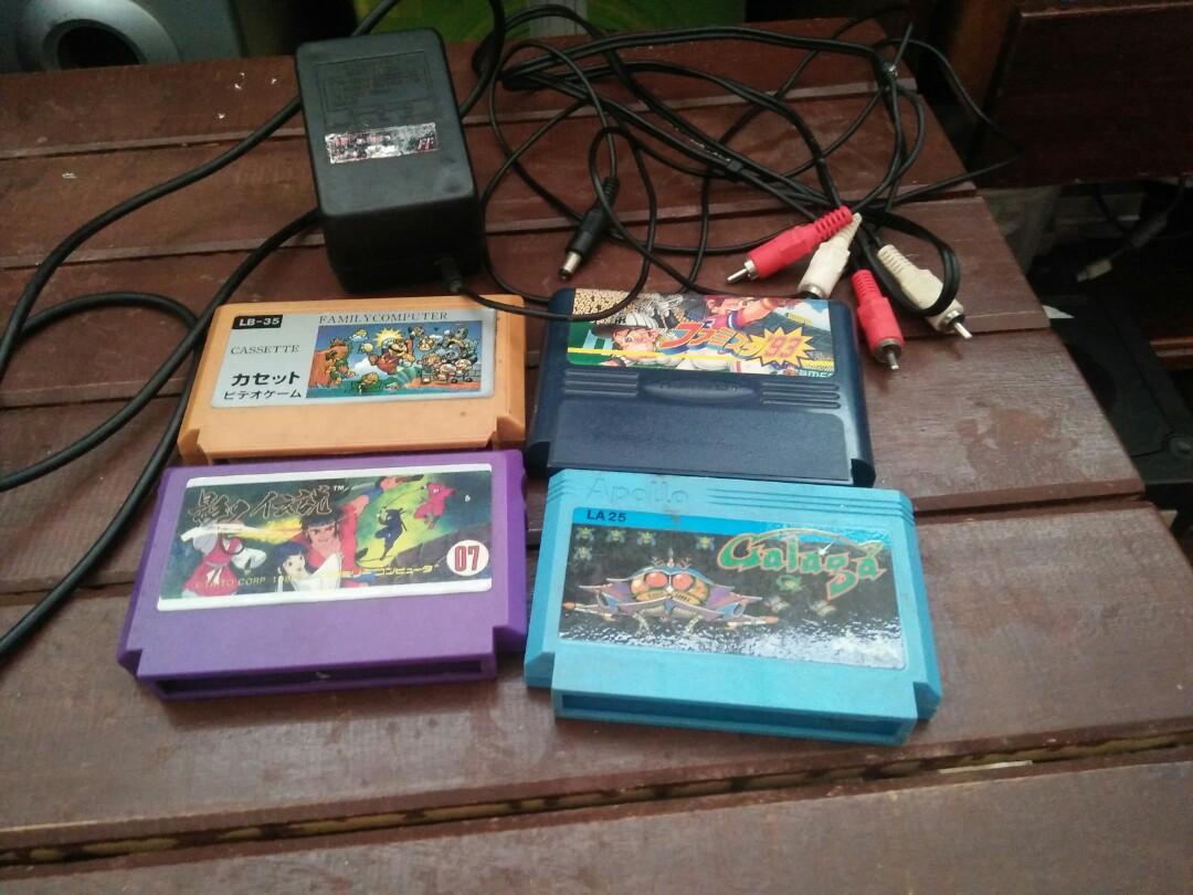 Family computer original Av moded famiclone box, Video Gaming, Video ...