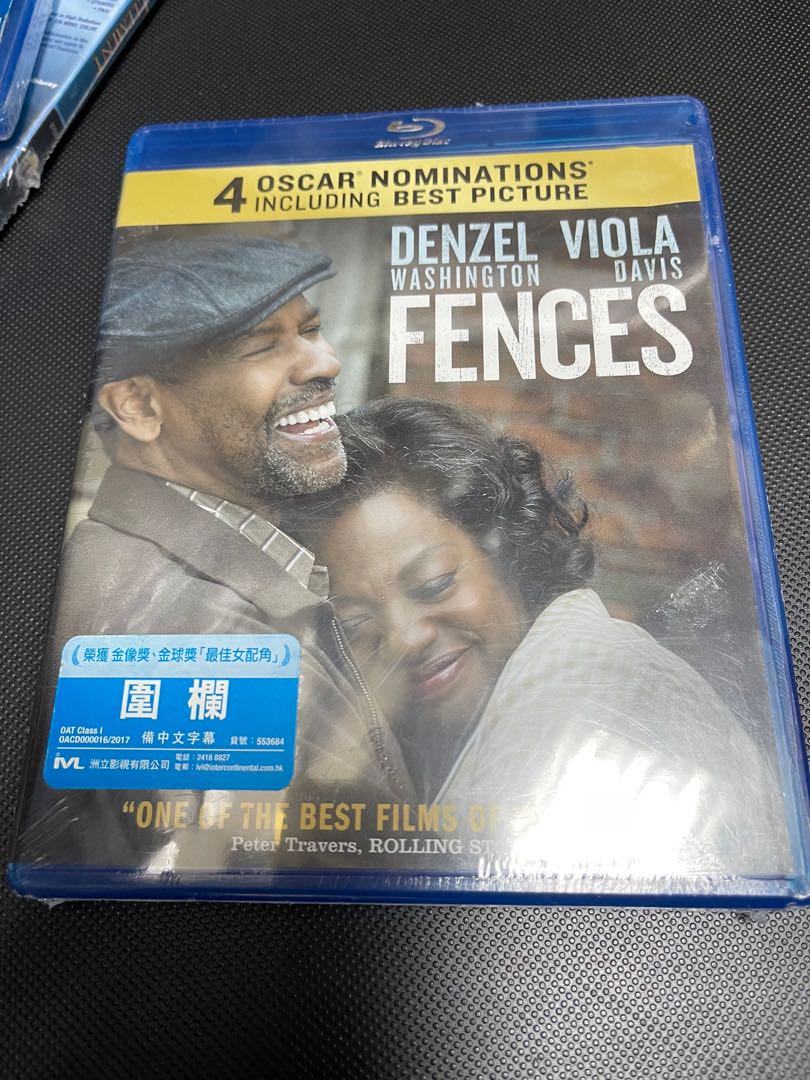Fences 圍欄 (2016) (Blu-ray) (香港版) Blu-ray 丹素 華盛頓 (導演, 演員) | 薇拉戴維絲 ...