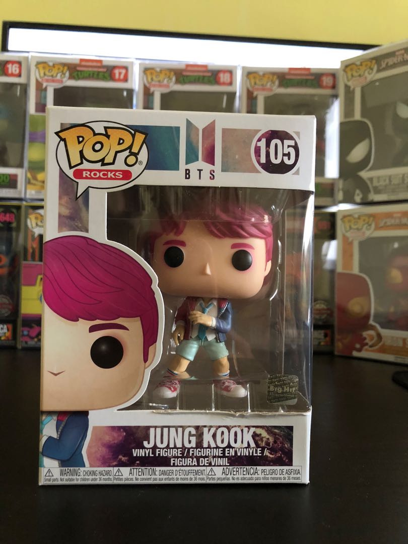 Funko Rocks BTS - 105 Jung Kook, Hobbies & Toys, Toys & Games on Carousell