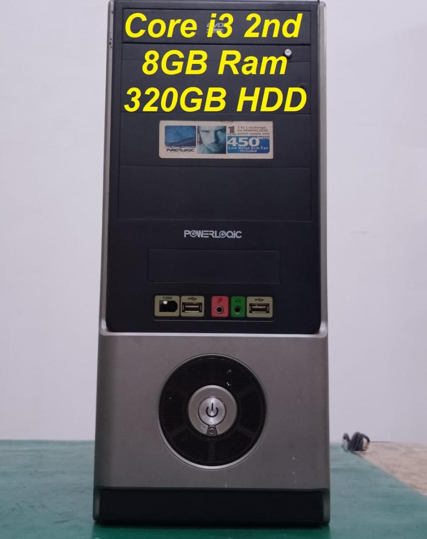 Gaming PC Full Set Intel Core i5, 8GB, 5GB Graphic Nvidia GTX 550 with ...