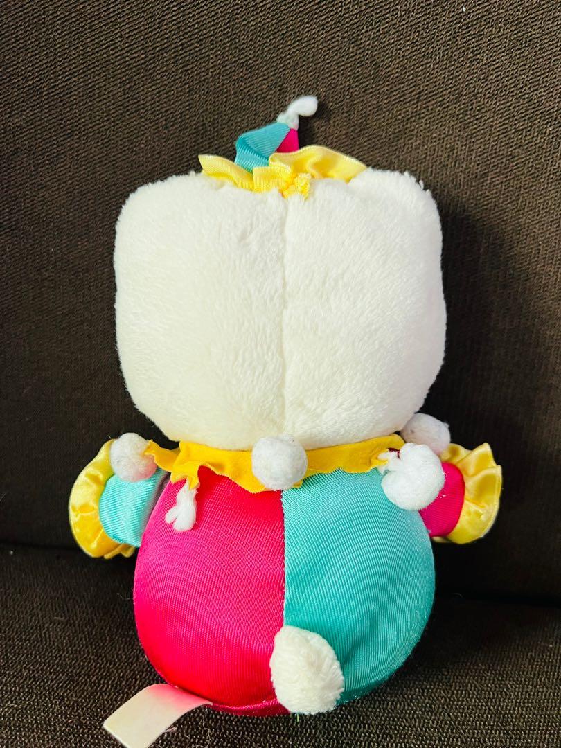 Hello Kitty Clown - Mascot, Hobbies & Toys, Toys & Games on Carousell