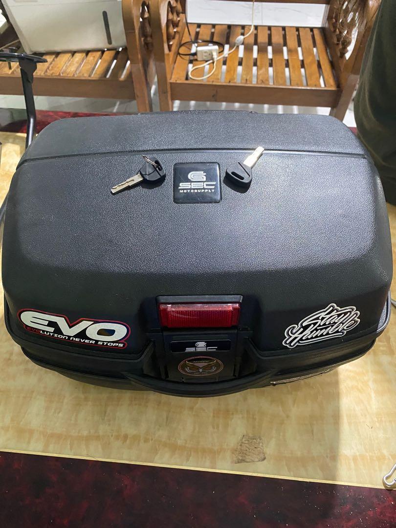 HONDA CLICK SEC BOX AND BRACKET, Motorbikes, Motorbike Parts ...