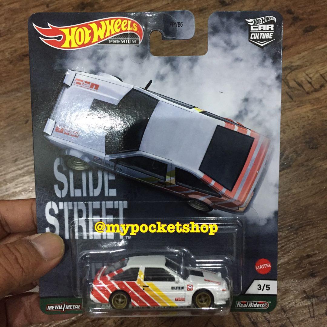 Hot Wheels SLIDE STREET ASSORTMENT / 2021 Hotwheels Premium Car Culture ...