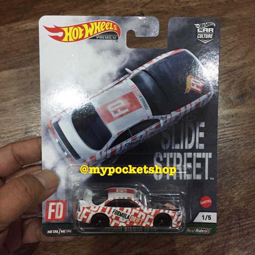 Hot Wheels SLIDE STREET ASSORTMENT / 2021 Hotwheels Premium Car Culture ...