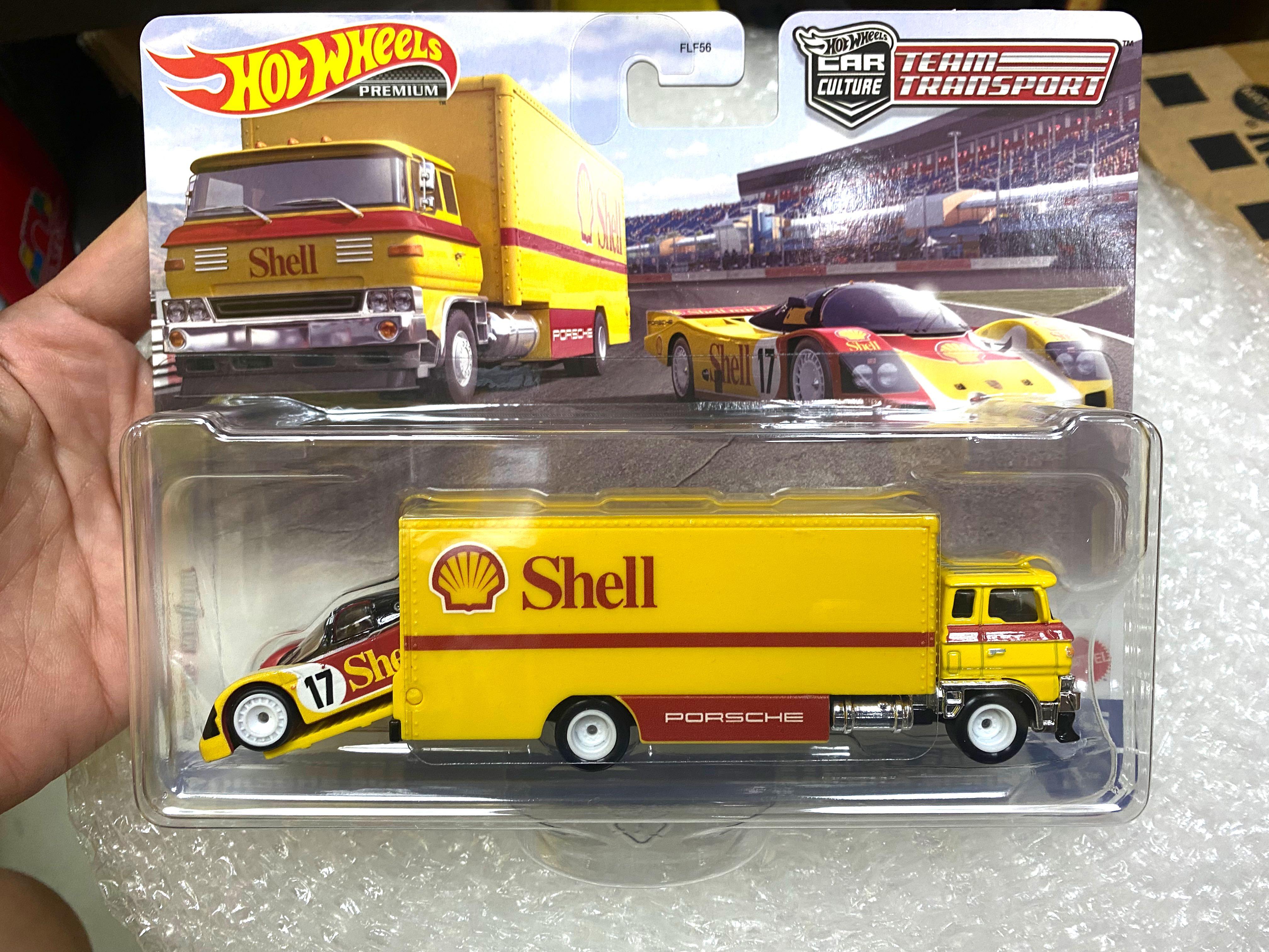 Hot wheels Team Transport Porsche 962 Sakura Sprinter Shell Truck , 興趣及 ...