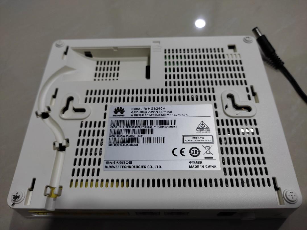 Huawei Echolife HG8240H, Computers & Tech, Parts & Accessories ...