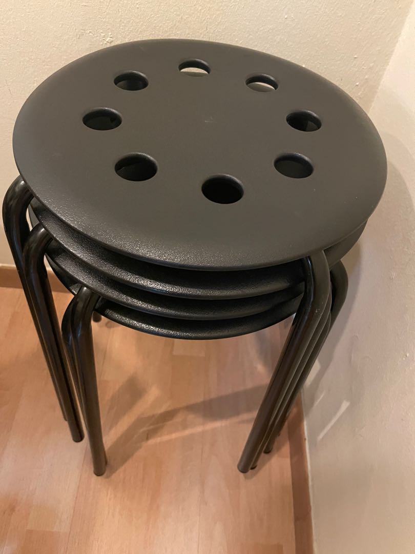 IKEA stools, Furniture & Home Living, Furniture, Chairs on Carousell