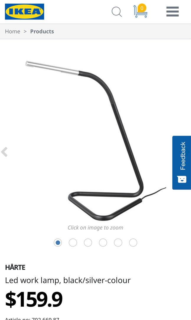 IKEA Usb 桌上燈, 傢俬＆家居, 燈飾及風扇, 燈飾 - Carousell