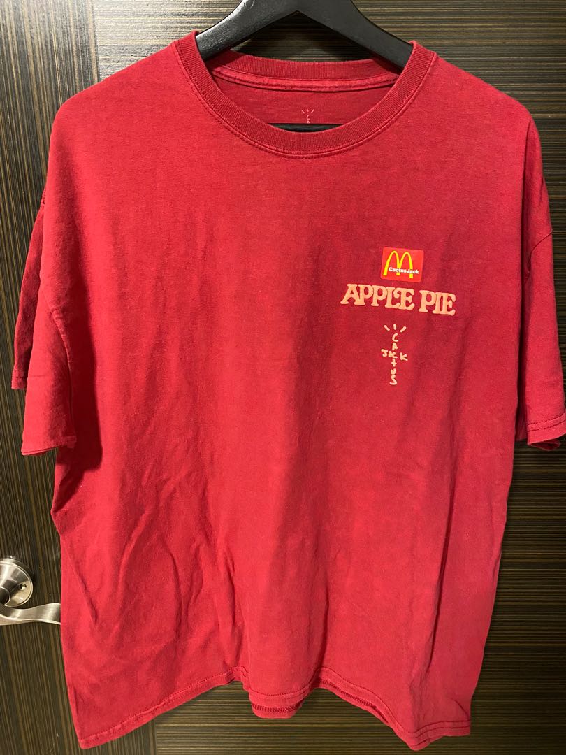 [INSTOCK] TRAVIS SCOTT X MC DONALDS TEE (2020), Men's Fashion, Tops ...