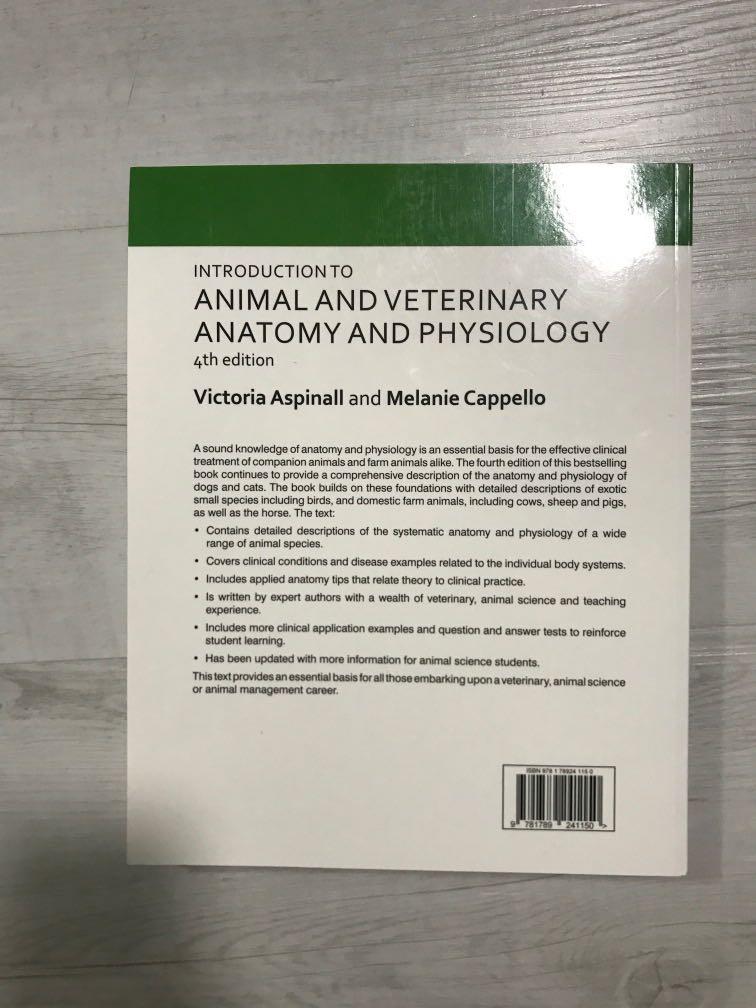 Introduction to animal and veterinary anatomy & physiology 4th edition ...