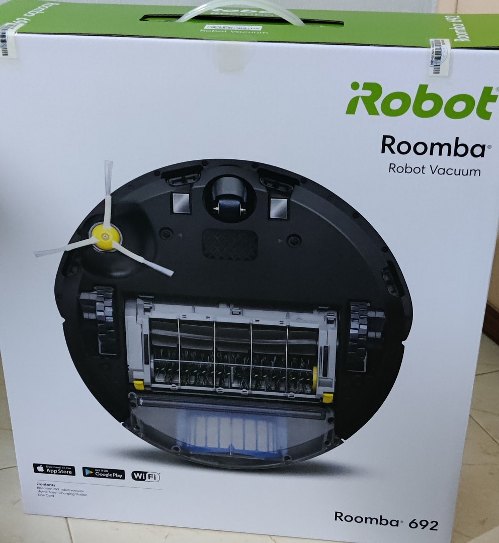 IRobot Roomba robot vacuum 692, TV & Home Appliances, Vacuum Cleaner ...
