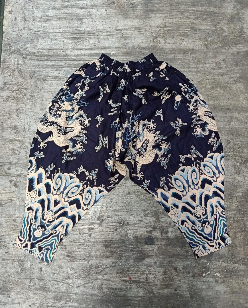 Japanese Tobi Pants, Men's Fashion, Bottoms, Sleep and Loungewear on ...