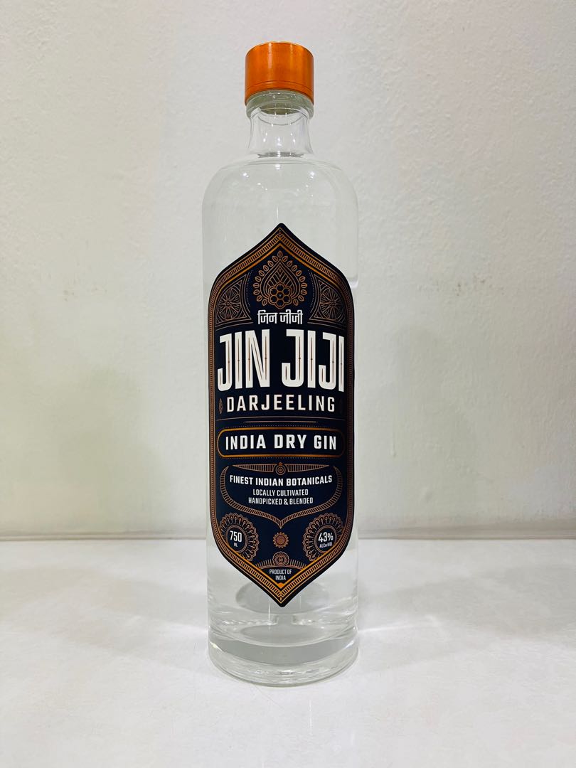 Jin Jiji Darjeeling India Dry Gin | 75cl | 43% |, Food & Drinks ...