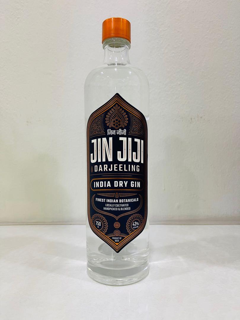 Jin Jiji Darjeeling India Dry Gin | 75cl | 43% |, Food & Drinks ...