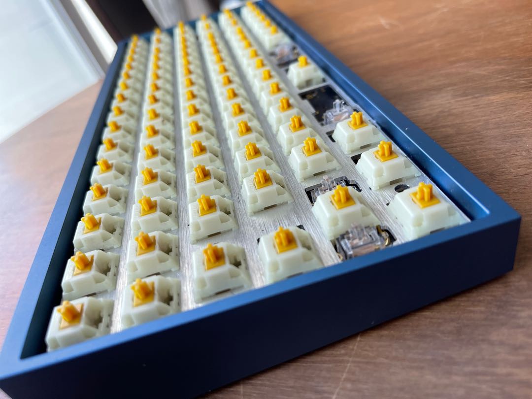 KBD TOFU84 75% KEYBOARD SOLDERED BOBAU4T custom mechanical keyboard, 電腦 ...