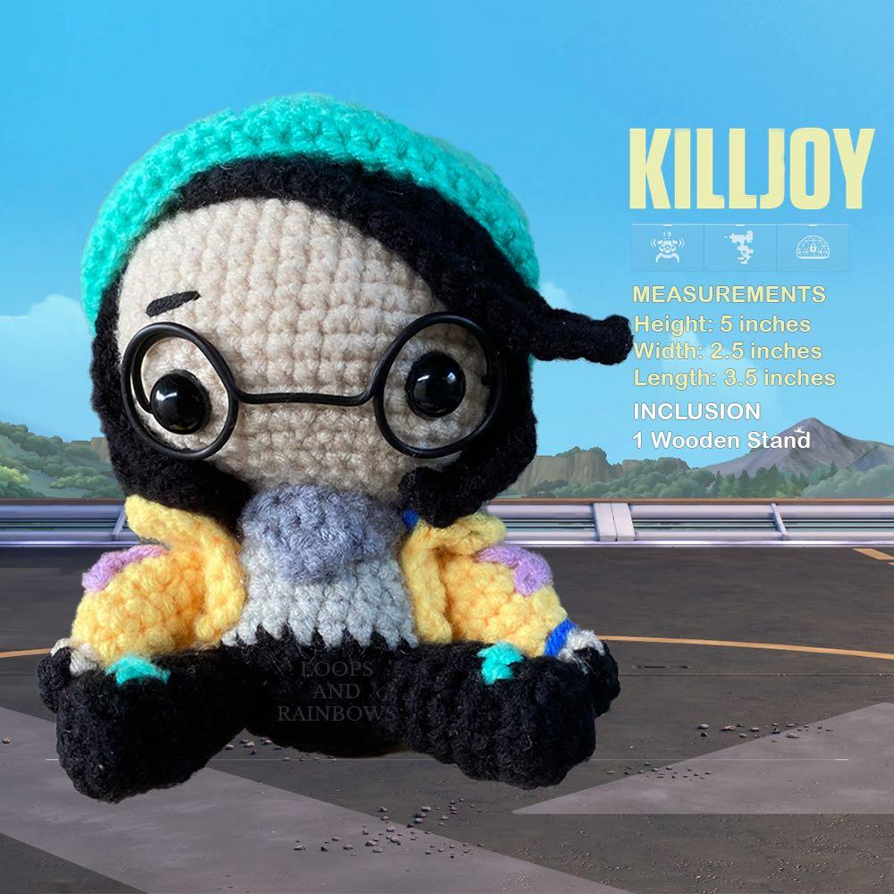 KILLJOY Valorant Agent Crochet Amigurumi Plushie, Hobbies & Toys, Toys ...