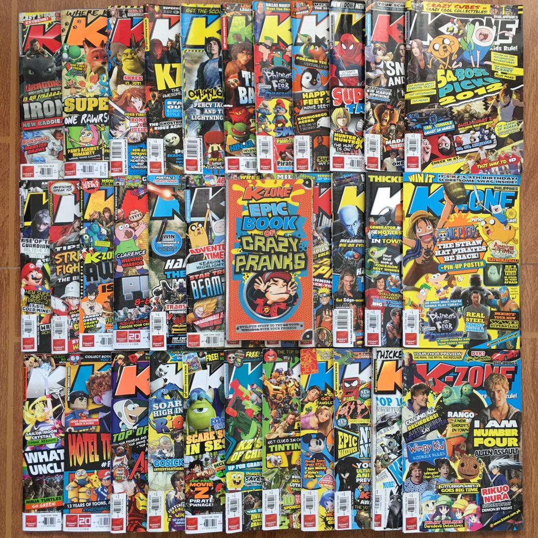 K-Zone Magazine, Hobbies & Toys, Books & Magazines, Children's Books on ...