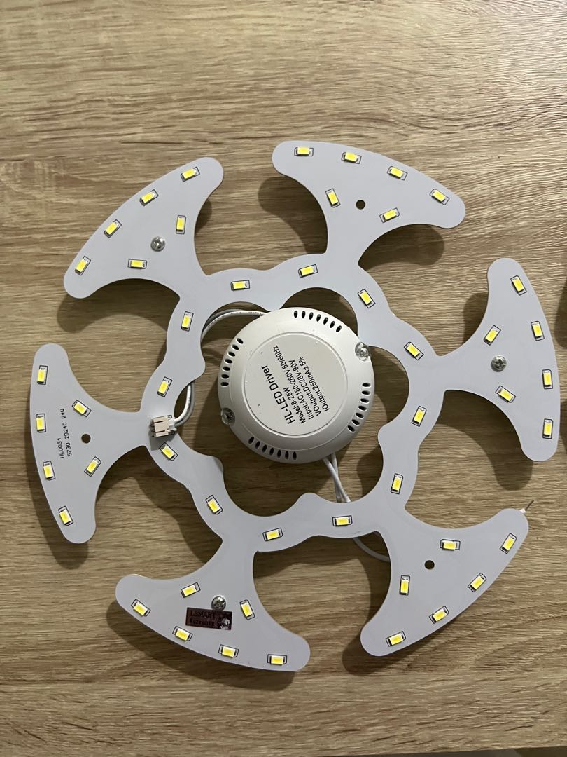 LED ceiling light plate, Furniture & Home Living, Lighting & Fans ...