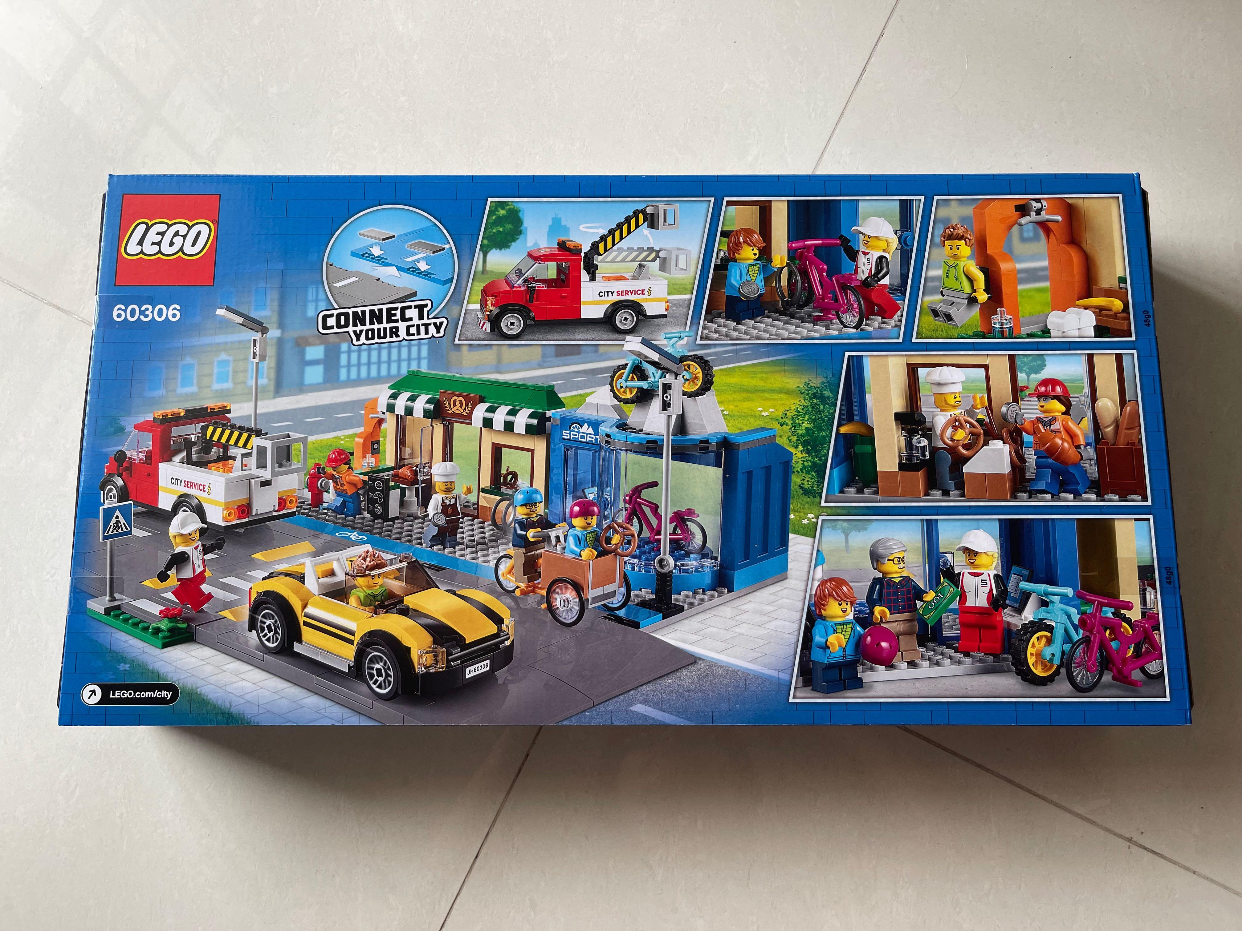 LEGO 60306 Shopping Street, Hobbies & Toys, Toys & Games on Carousell