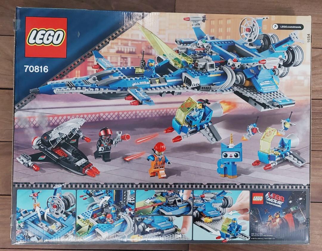 LEGO 70816 Benny's Spaceship, Spaceship, SPACESHIP, 興趣及遊戲, 玩具 & 遊戲類 ...