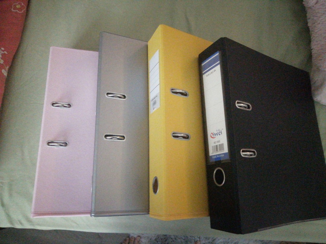 Lever arch file, Men's Fashion, Watches & Accessories, Accessory holder ...