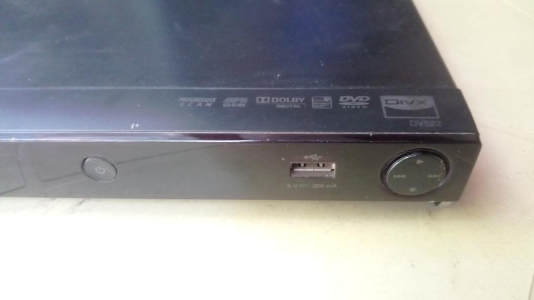 LG DV522 DVD Player, TV & Home Appliances, TV & Entertainment, Blu-Ray ...