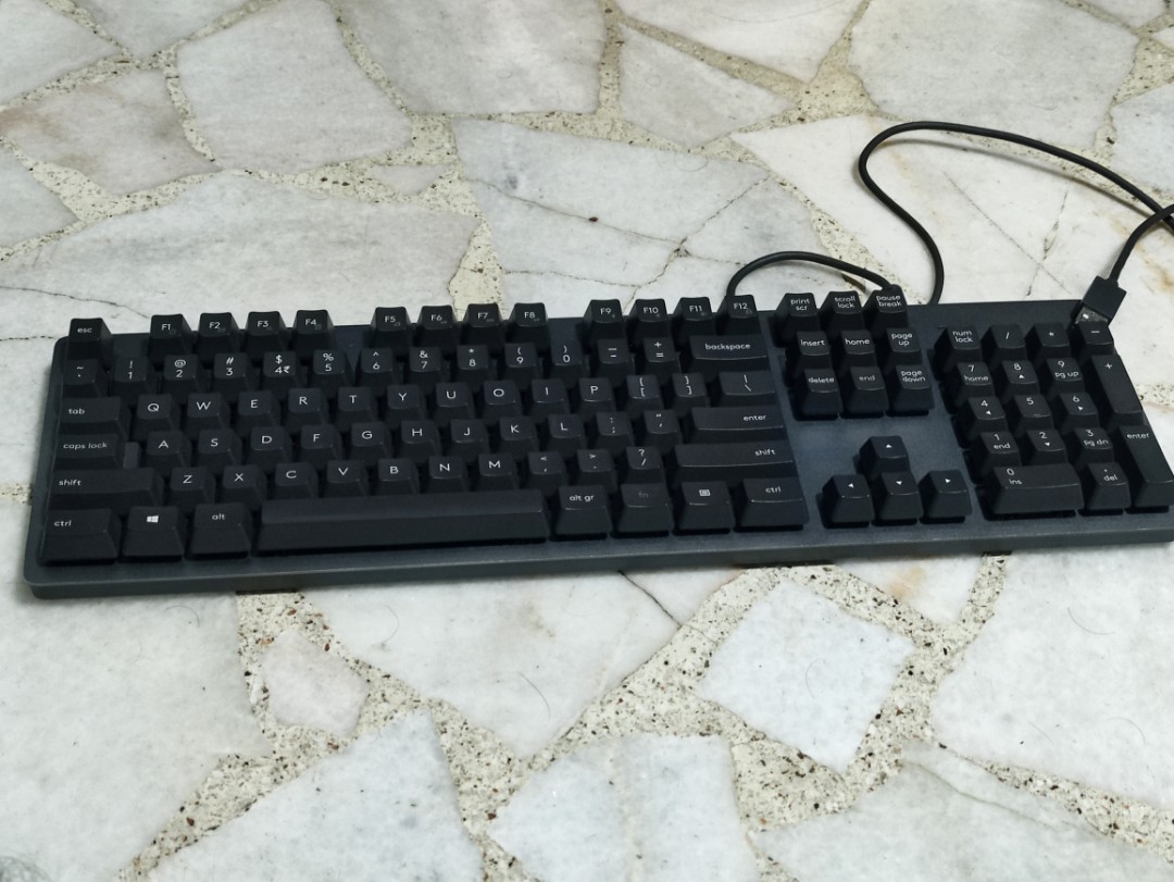 Logitech K840 Mechanical Keyboard, Computers & Tech, Parts ...