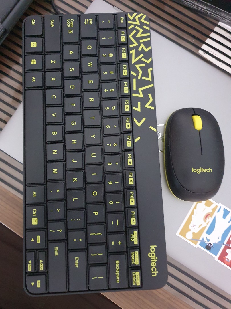 Logitech Wireless Mouse & Keyboard, Computers & Tech, Parts & Accessories, Computer Keyboard on ...