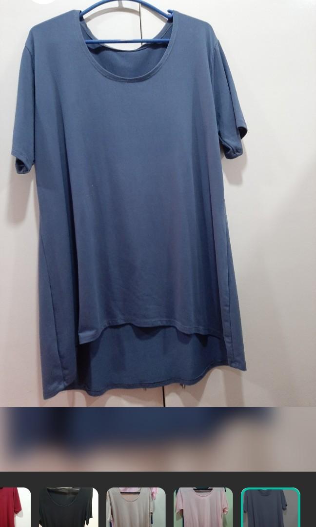 LONG BACK BLOUSE, Women's Fashion, Tops, Blouses on Carousell