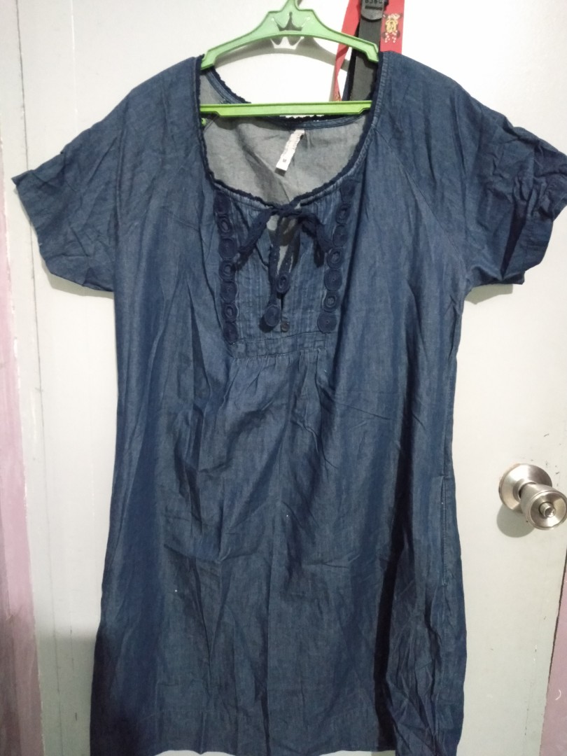 Maong dress, Women's Fashion, Dresses & Sets, Dresses on Carousell