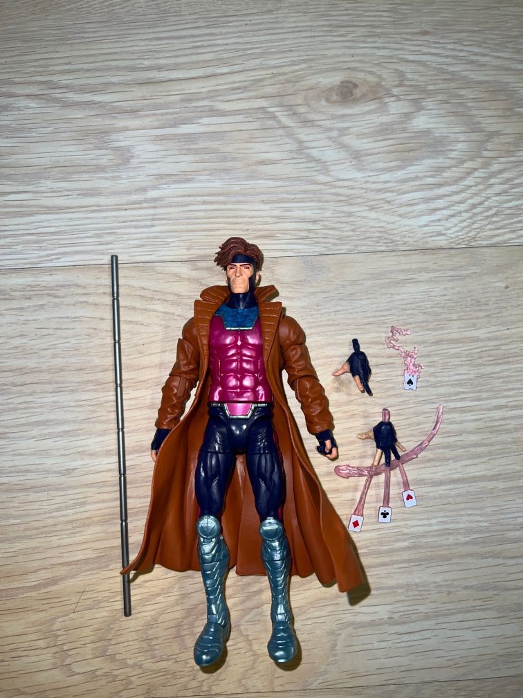 Marvel Legends Retro Gambit, Hobbies & Toys, Toys & Games on Carousell