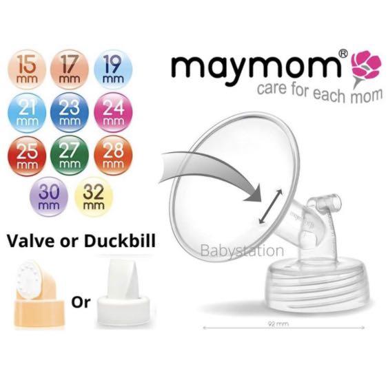 Maymom flange (suitable for spectra) 28mm with valve, Babies & Kids ...