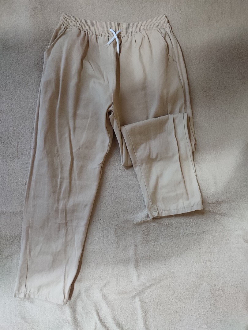 Mens Bangkok Khaki string pants, Men's Fashion, Bottoms, Trousers on ...