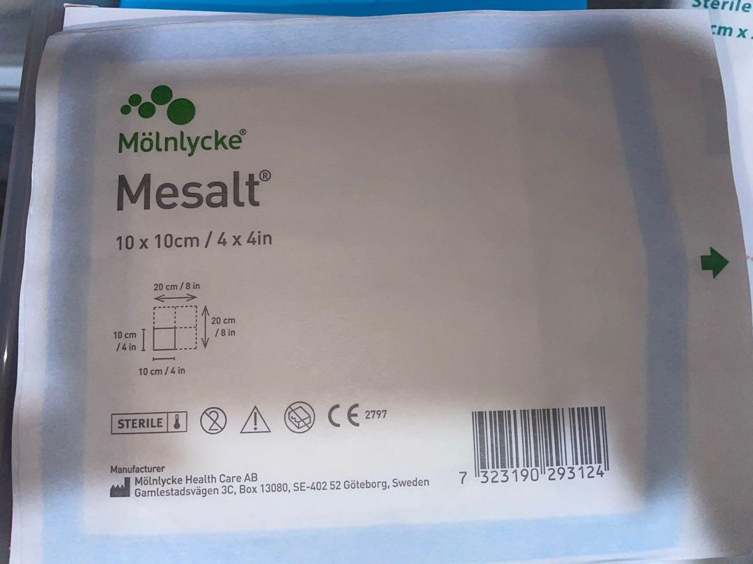MESALT Dressing for wounds, Health & Nutrition, Medical Supplies ...