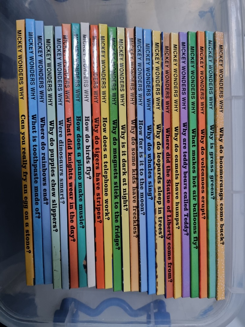 Mickey Wonders Why, Hobbies & Toys, Books & Magazines, Children's Books ...