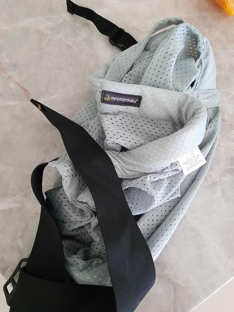 Mini monkey Sling Mini, Babies & Kids, Going Out, Carriers & Slings on ...