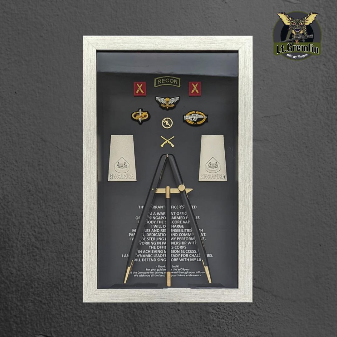 Mini Pace Stick Display - Warrant Officers, Hobbies & Toys, Stationery ...