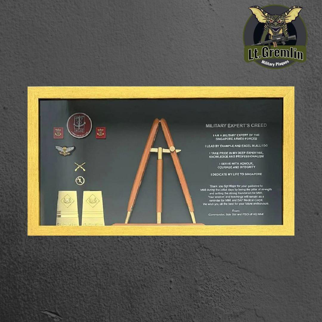 Mini Pace Stick Display - Warrant Officers, Hobbies & Toys, Stationery ...