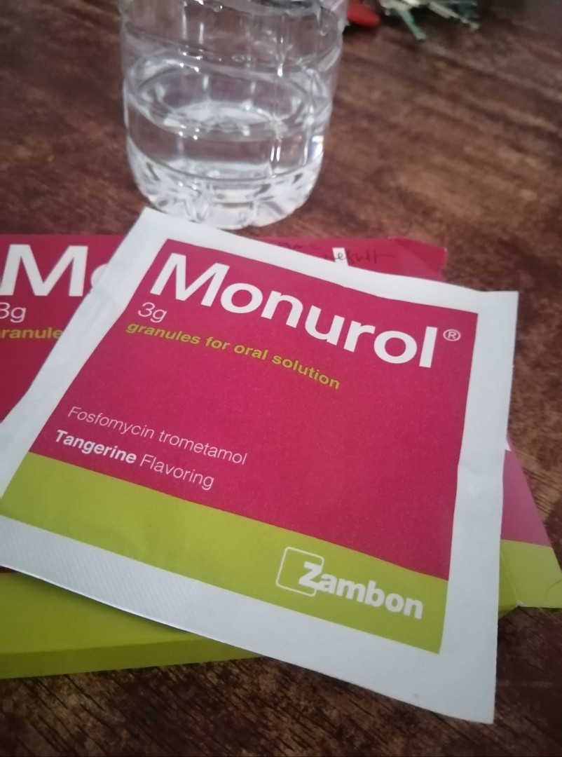 monurol 3 gm, Health & Nutrition, Medical Supplies & Tools on Carousell