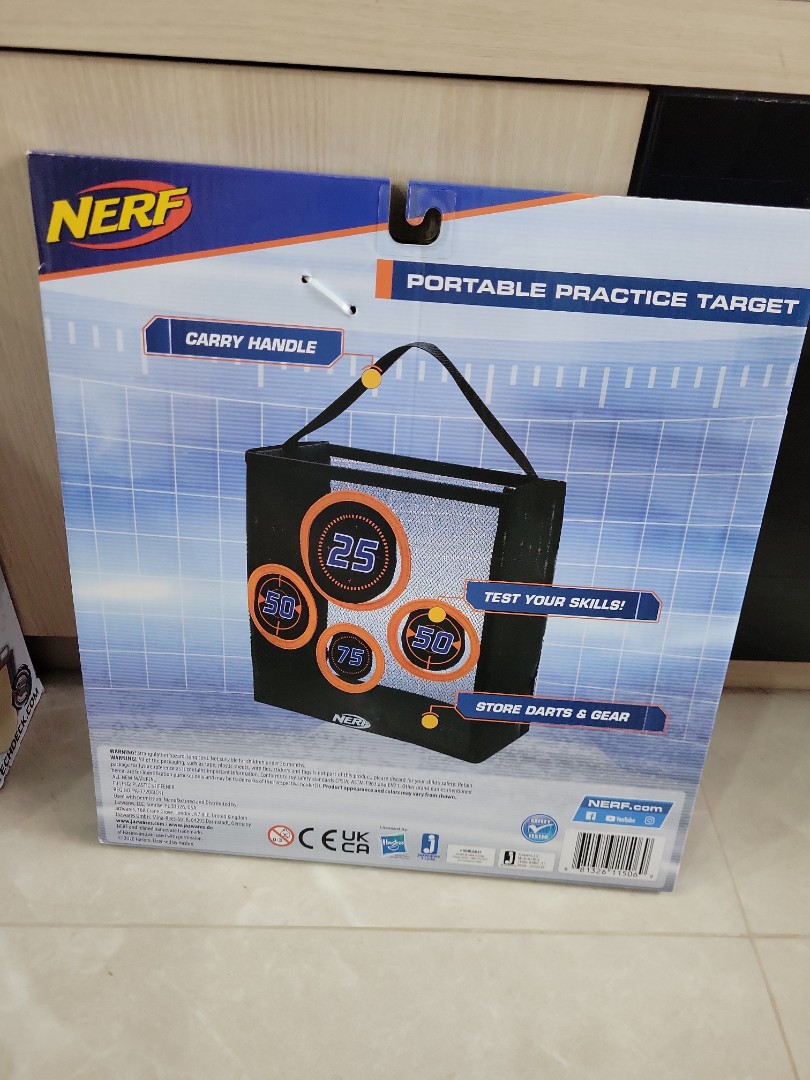 Nerf portable practice target, Hobbies & Toys, Toys & Games on Carousell
