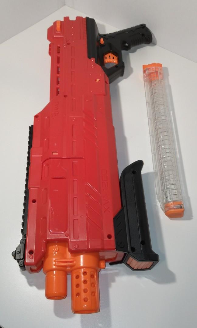 Nerf Rival Atlas XVI - 1200 Blaster ( Team Red ), Hobbies & Toys, Toys ...