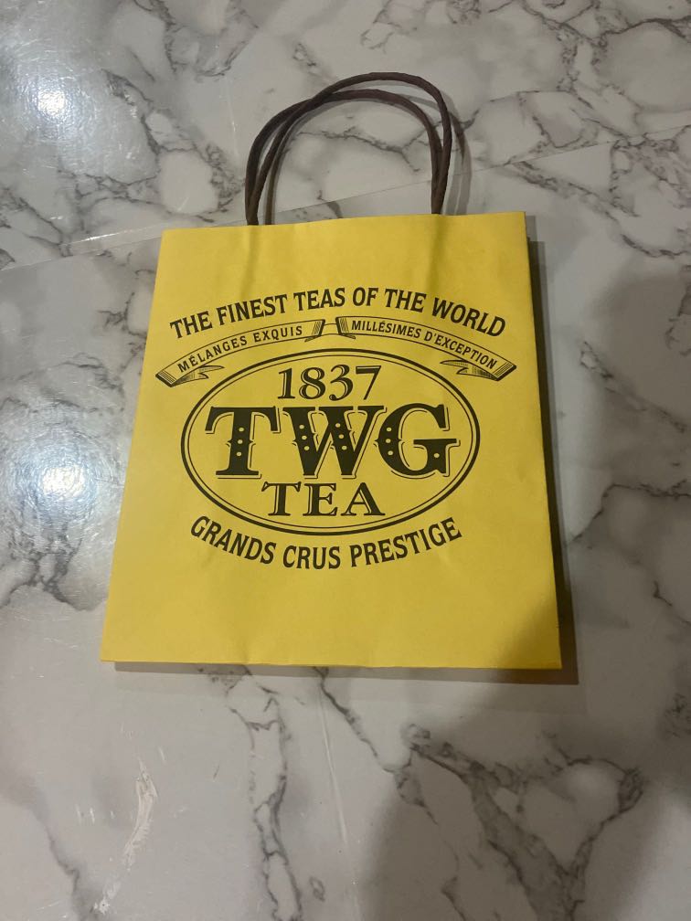 New TWG paper Bag (small), Hobbies & Toys, Stationery & Craft, Other ...
