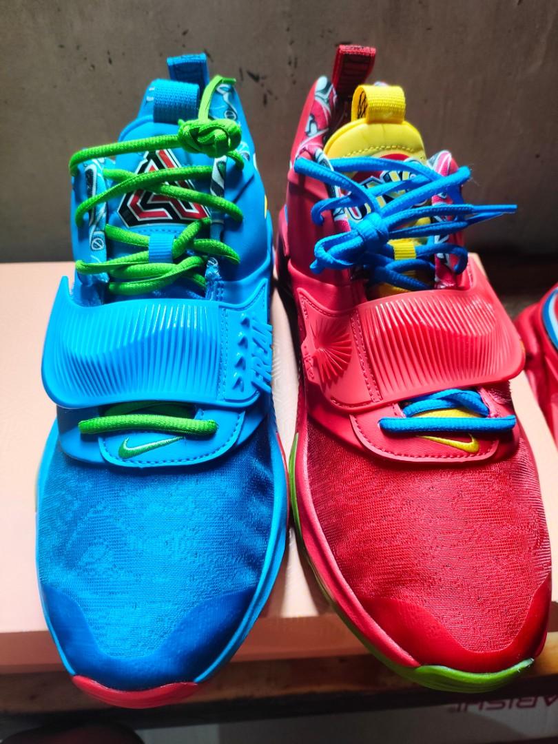 Nike Zoom Freak 3 "Uno" Red & Blue🔥🔥 Mismatch 2 pairs Size 9 Selling ...