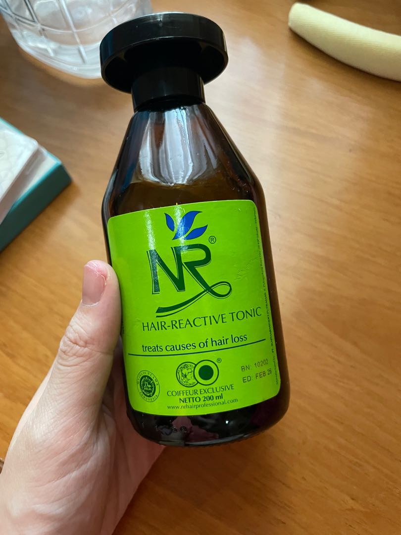 NR Hair Reactive Tonic, Kesehatan & Kecantikan, Perawatan Rambut di ...
