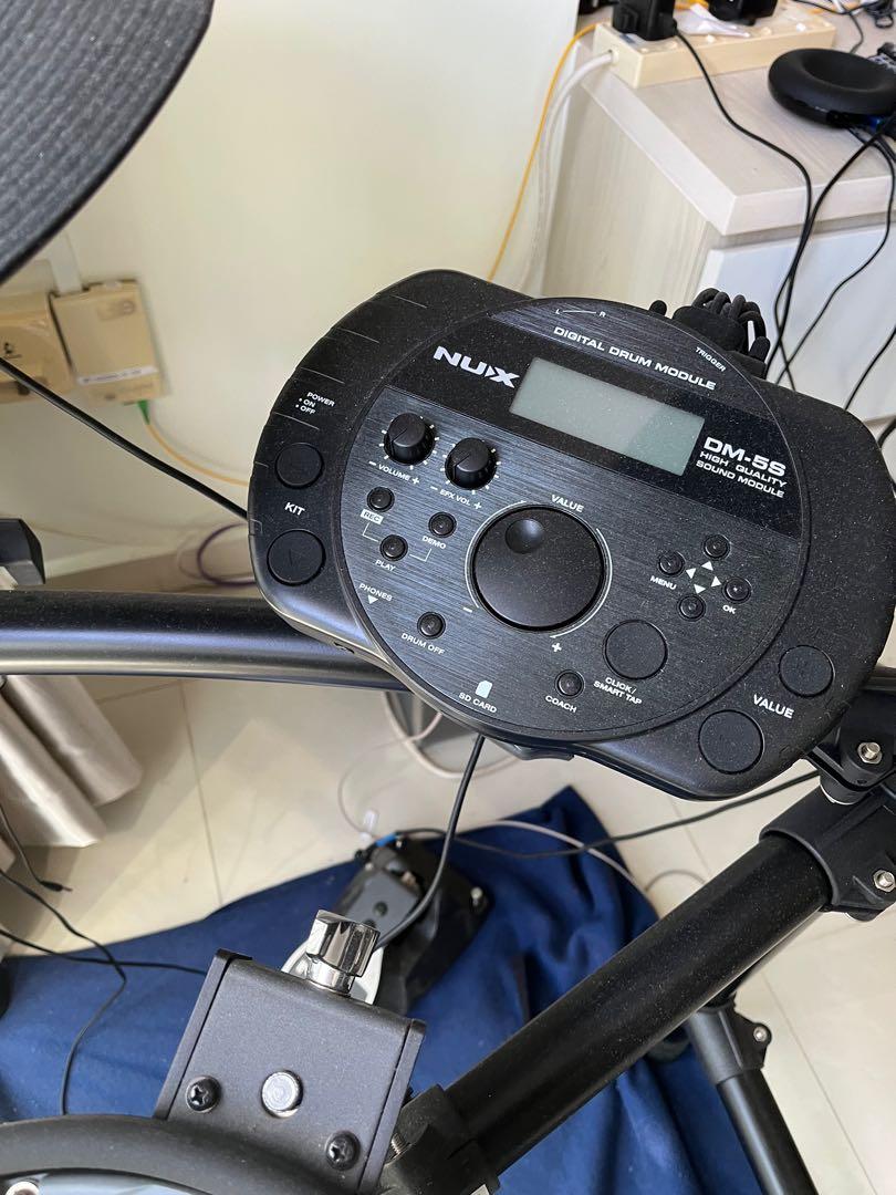 NUX DM-5S professional electronics drum set (MESH HEAD ELECTRONICS DRUM ...