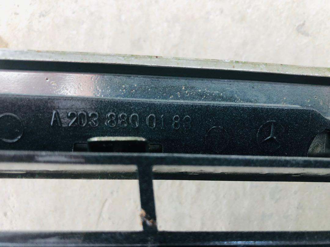 Original Mercedes Benz C-Class W203 Front Grille, Auto Accessories on ...