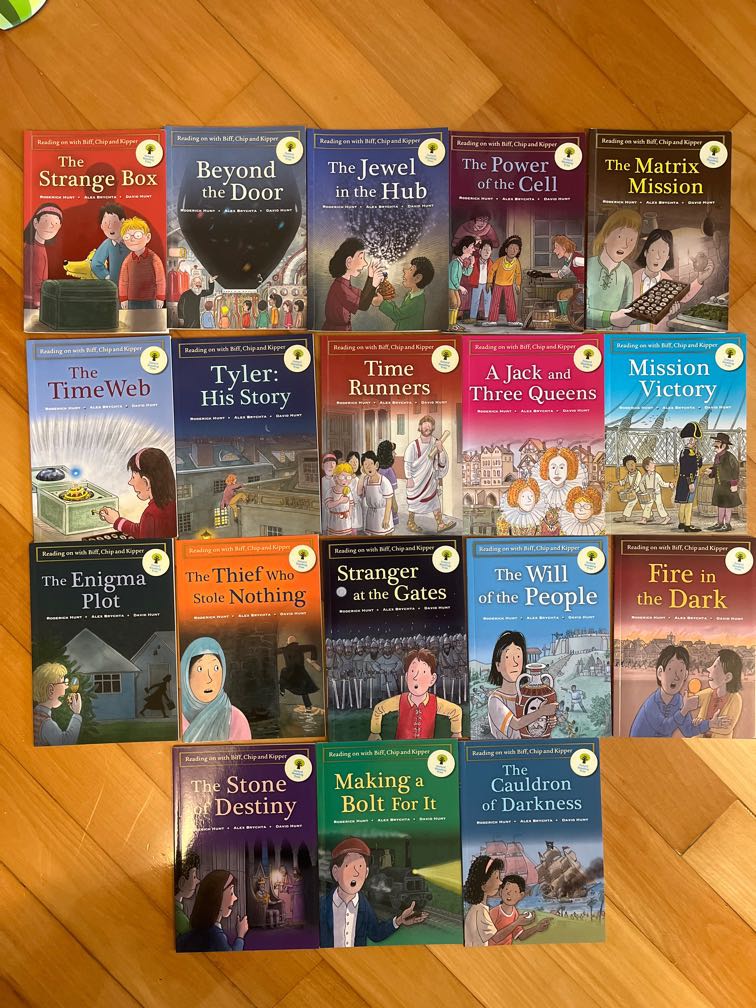 Oxford Reading Tree Time Chronicles: Full Set Books (1-18), 興趣及遊戲, 書本 ...