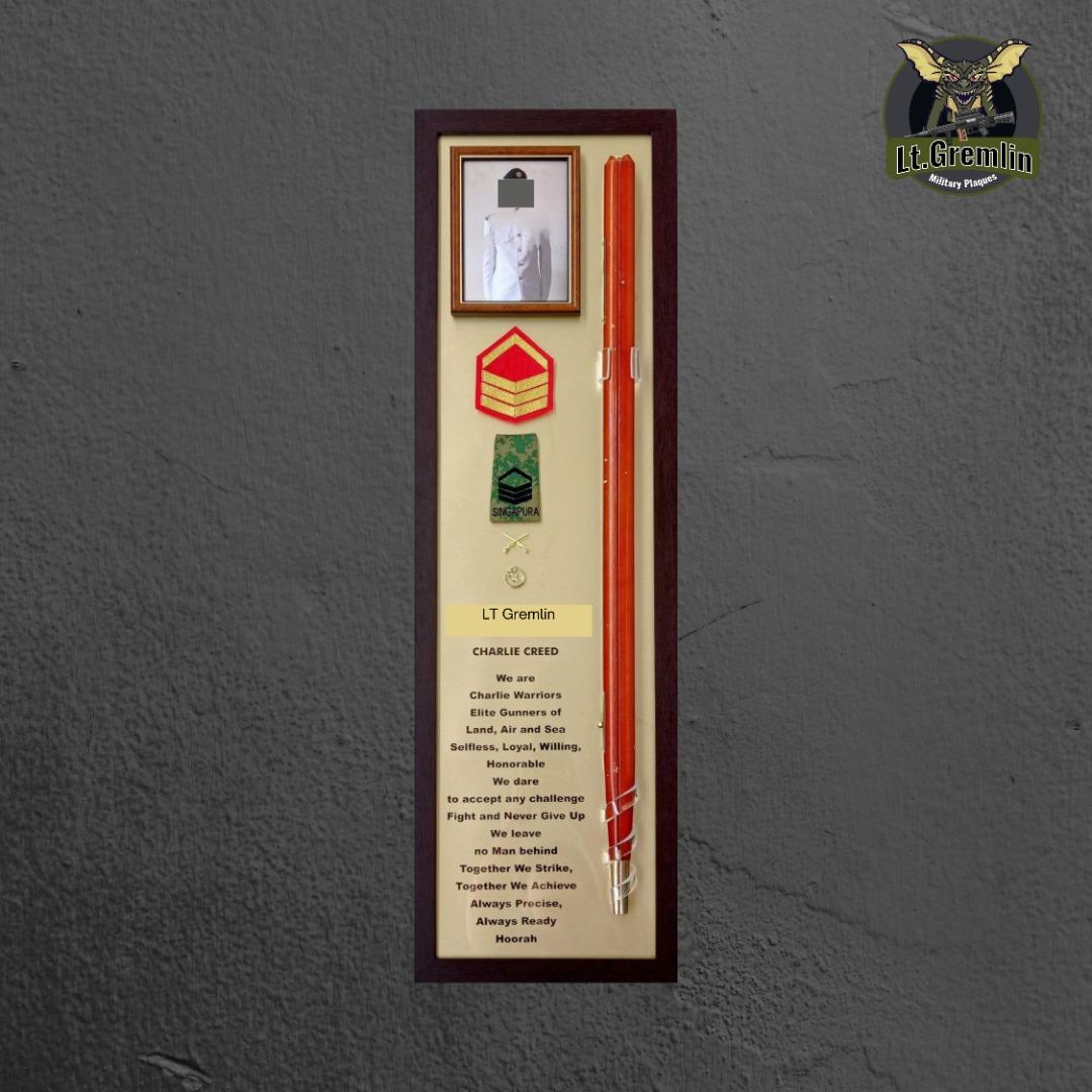 Pace Stick Display - Vertical Non Encased - Warrant Officer, Hobbies ...