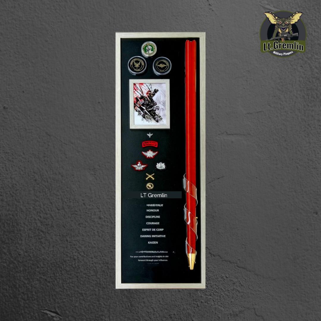 Pace Stick Display - Vertical Non Encased - Warrant Officer, Hobbies ...